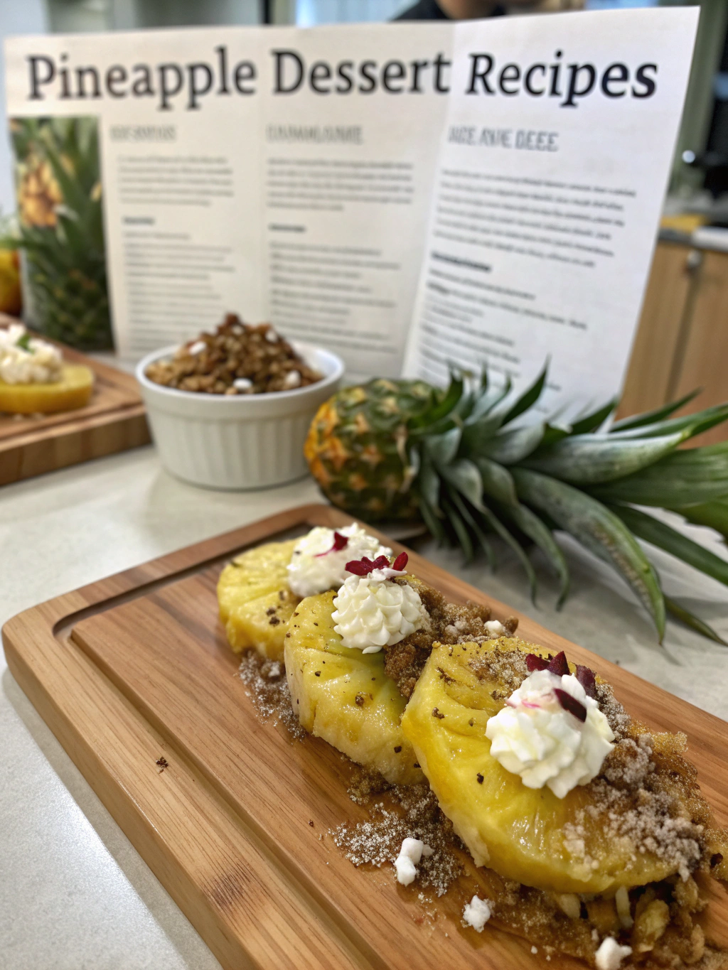 8 Delicious Pineapple Dessert Recipes for Quick Treats
